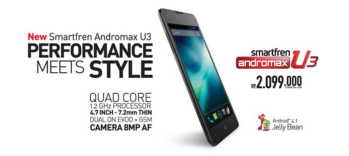 Smartfren Andromax U3 dan Andromax V2 tidak jauh berkembang