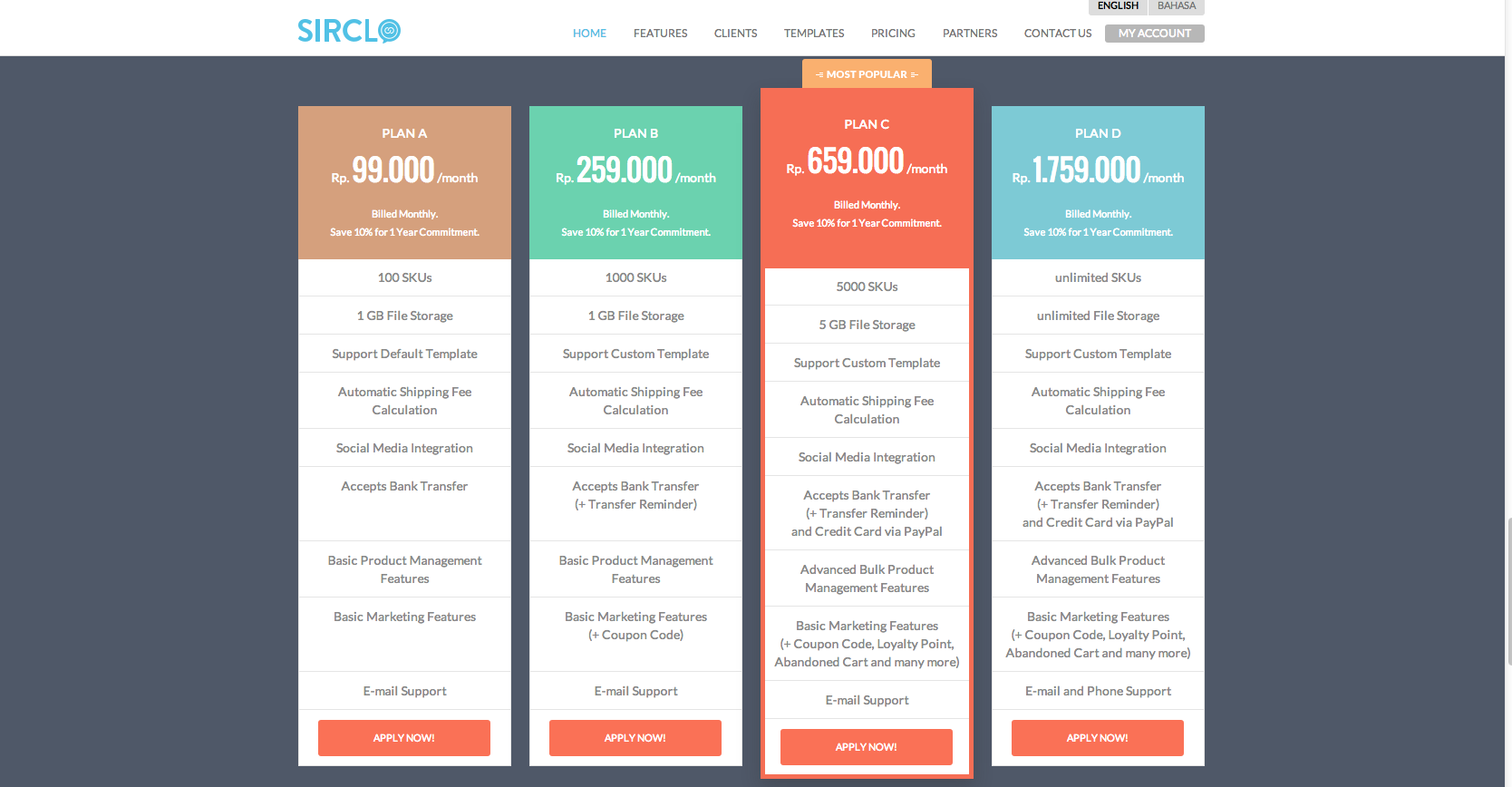 Buat website e-commerce Anda sendiri dengan Sirclo