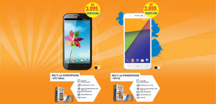 Bolt luncurkan dua produk smartphone 4G