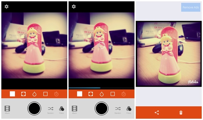 Aplikasi Retrica buat foto miliki tampilan jadul - review