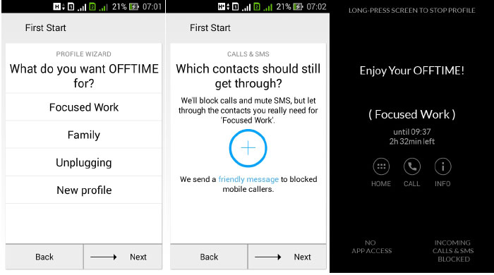 Offtime: aplikasi bantu Anda kurangi kecanduan smartphone