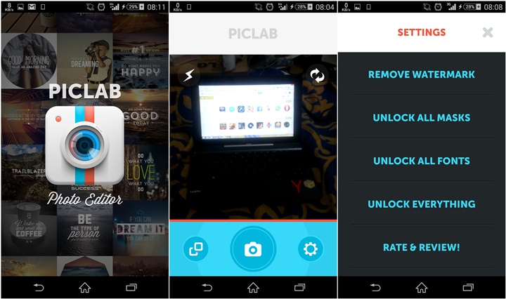 Review aplikasi edit foto PicLab