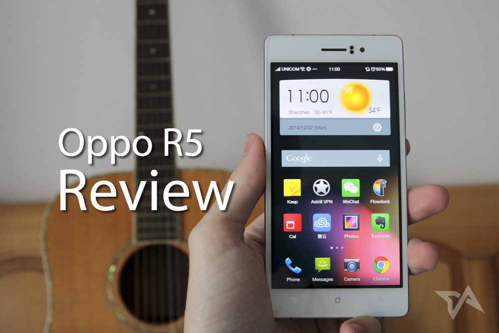 Review Oppo R5 salah satu smartphone Android tertipis dunia