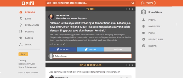 Opini.id ingin jadi wadah opini untuk kemajuan Indonesia
