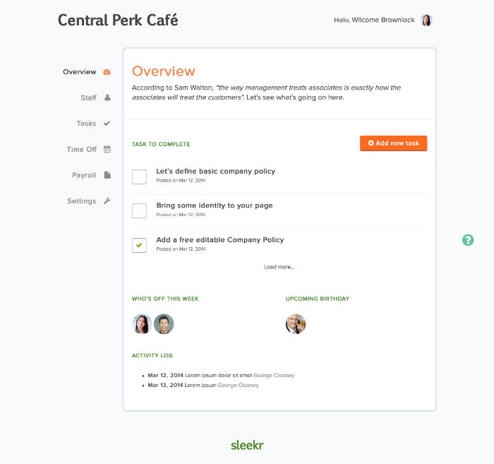 Sleekr platform manajemen HR UKM dan startup