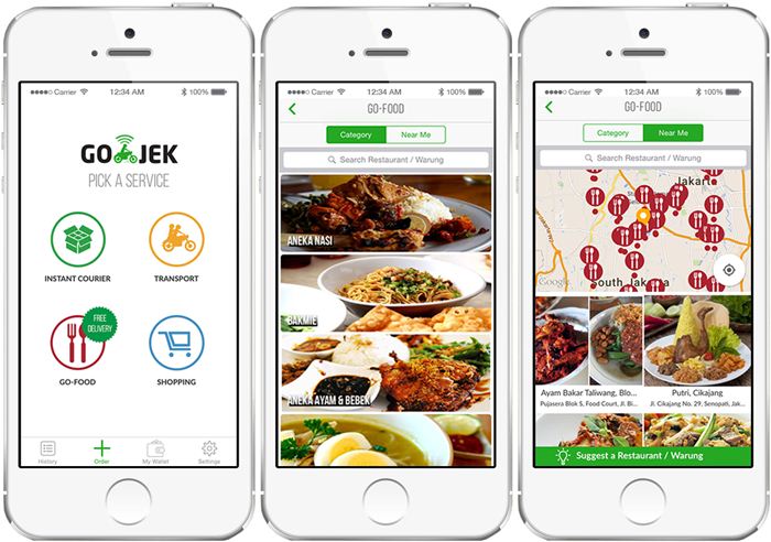 Go-Jek luncurkan layanan delivery makanan Go-Food