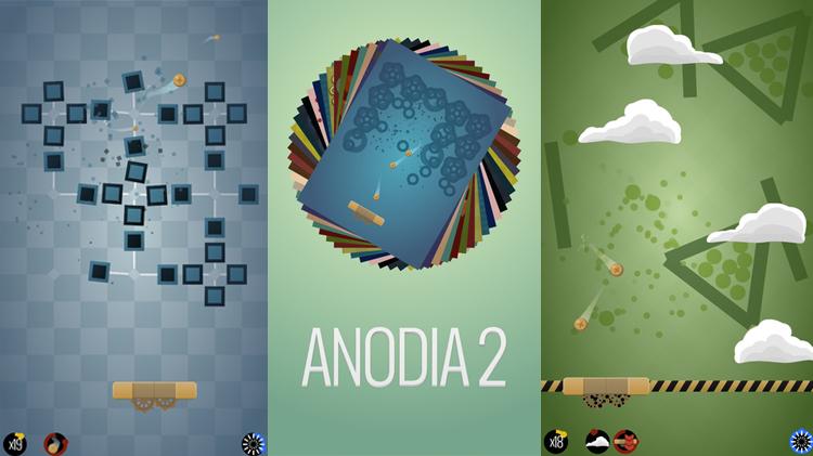 Anodia 2 - Brick Breaker Minimalis Indah dan Variatif