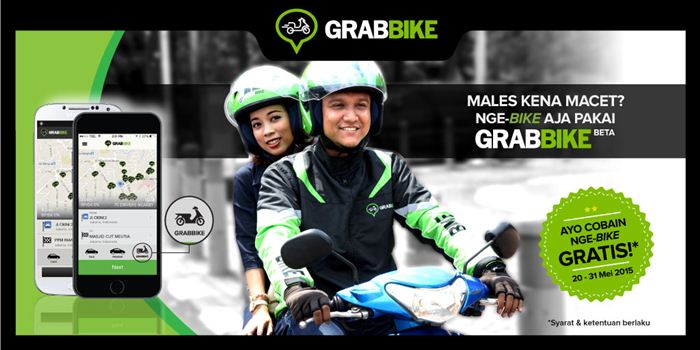 GrabTaxi luncurkan GrabBike ojek Jakarta Indonesia