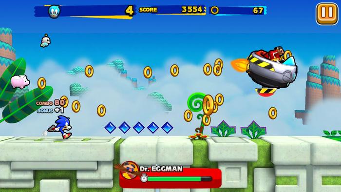 Sonic Runner Bergrafis 2D Akan Rilis Minggu Ini