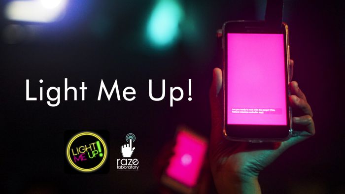 Light Me Up aplikasi pengganti glowstick