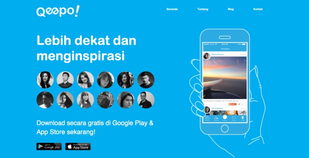 Qeepo, aplikasi untuk fan yang ingin dekat dengan idolanya