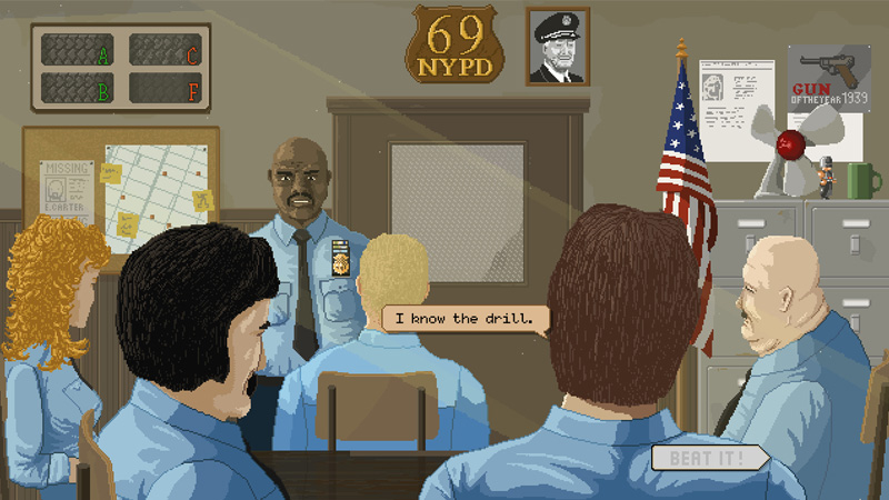 Beat Cop - Game Simulasi Kehidupan Polisi ala MIami Vice