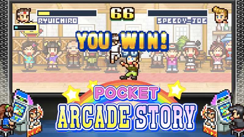 Pocket Arcade Story - Game Manajemen Arcade dari Kairosoft