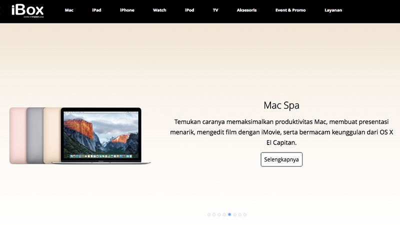 iBox Hadirkan Toko Online untuk Beli Produk Apple Resmi
