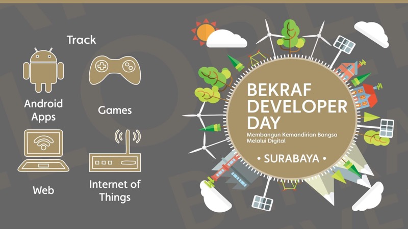 Bekraf Developer Day Surabaya - Inspirasi Developer Game