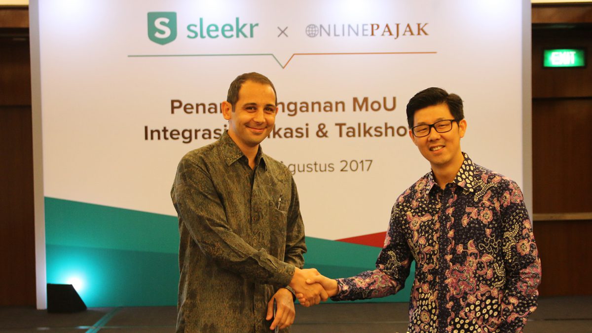Sleekr Gandeng OnlinePajak Bantu Pengguna Mereka Laporkan Pajak