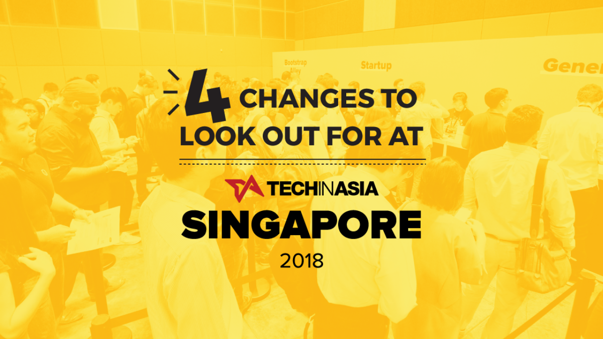 4 Pembaruan Menarik di Tech in Asia Singapore 2018