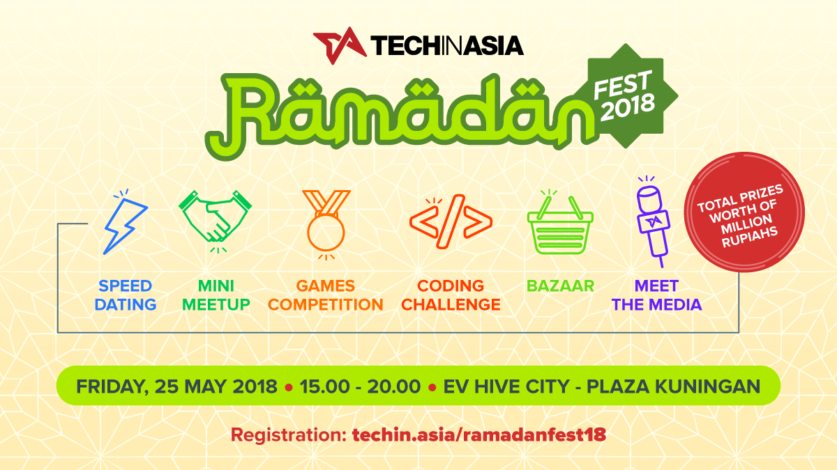 Alasan Menyambangi Tech in Asia Ramadan Fest 2018