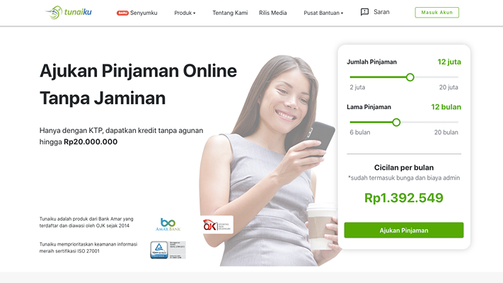 Amar Bank Raup Rp26,8 M dari Rights Issue, Modal Kembangkan Tunaiku