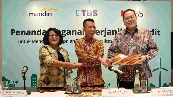 TBS Energi Raih Kredit Rp570 M untuk Misi Netral Karbon 2030