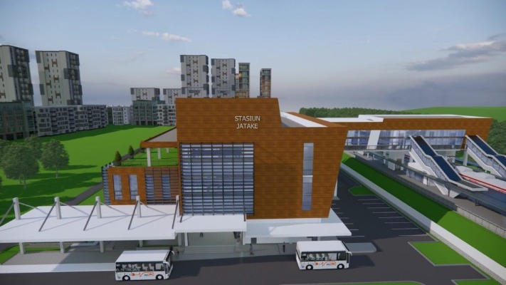 Stasiun Jatake hadirkan koneksi seamless ke pusat perbelanjaan